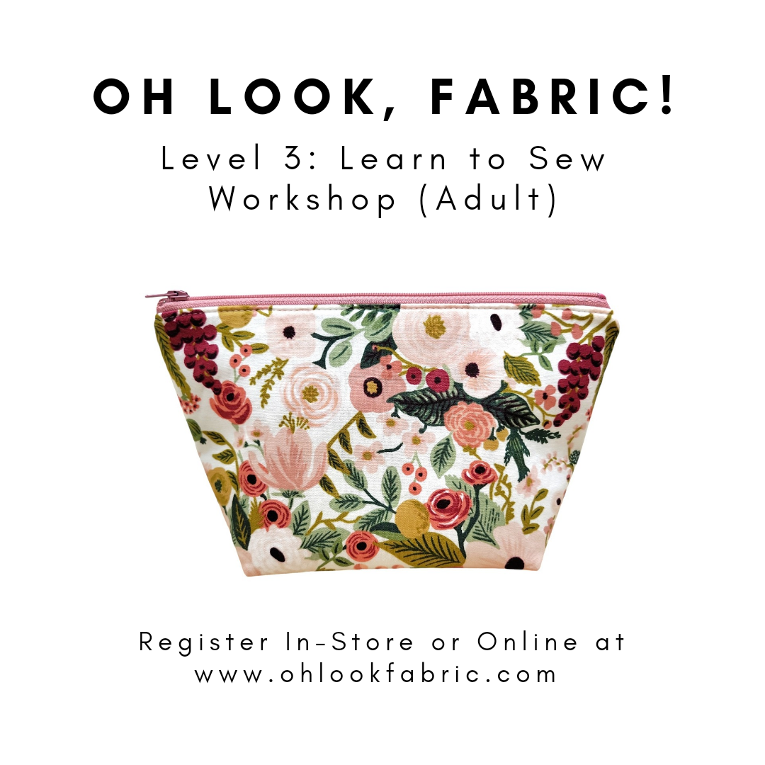 Learn to Sew Workshops | Oh Look, Fabric!