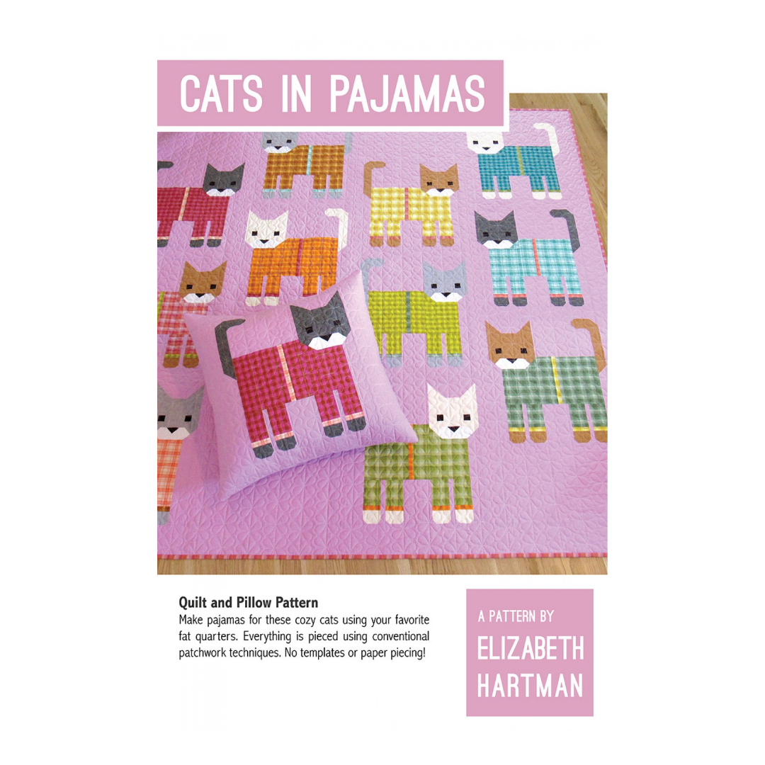 Cats In Pajamas | Oh Look, Fabric!